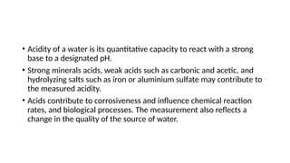 To determine acidity of the given water sample.pptx