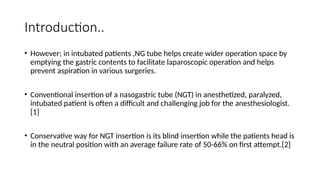 To determine the success rate of NG tube modified.pptx