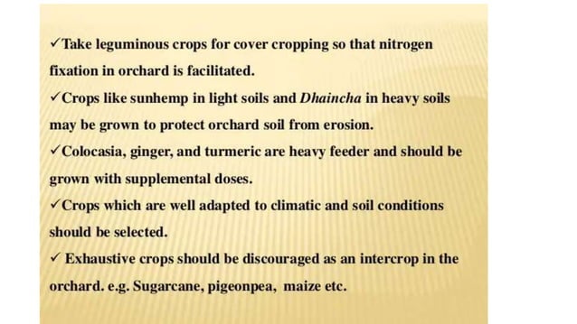 To develop a model cropping system | PPT