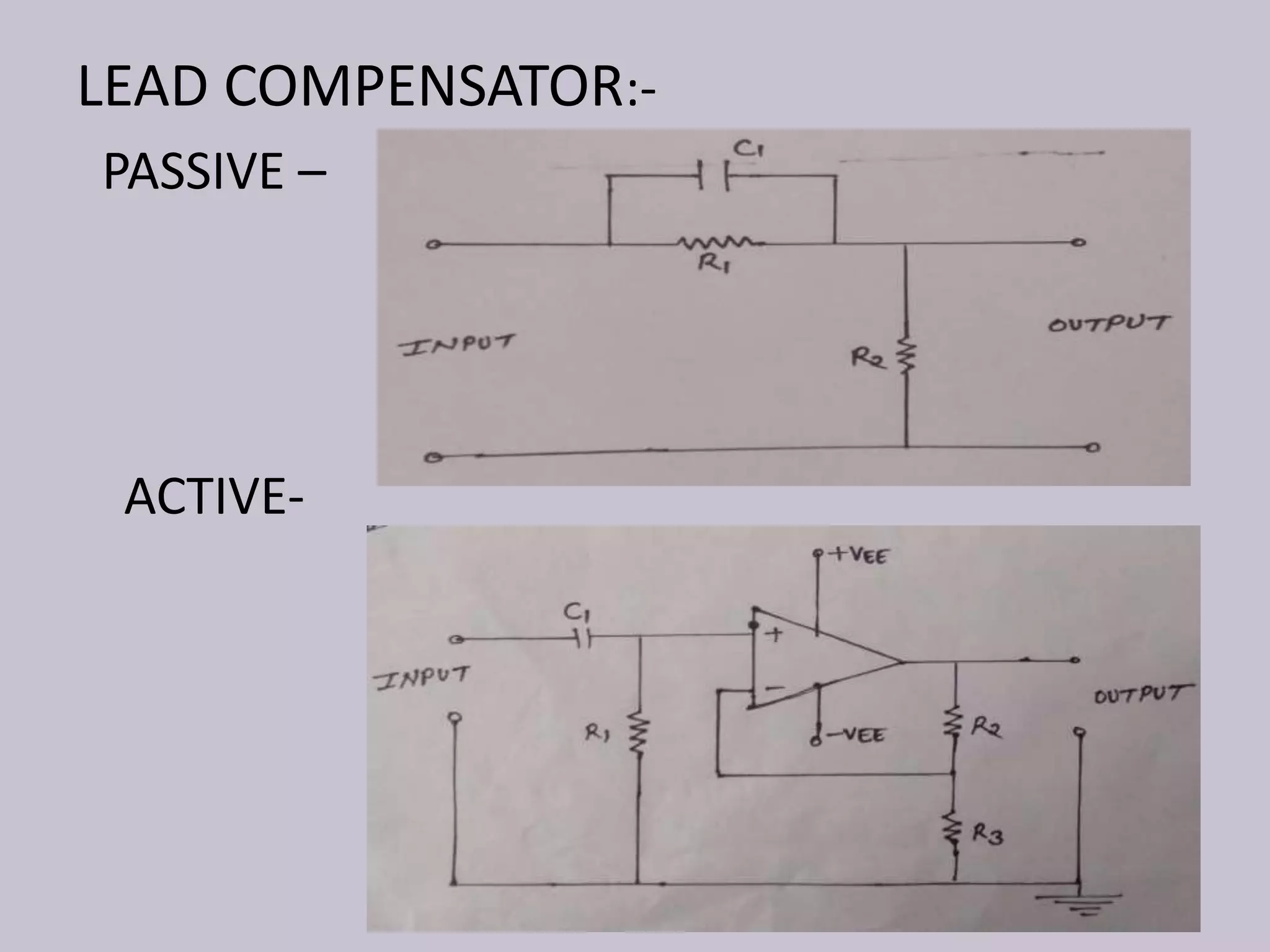 To develope and design compensator system | PPT
