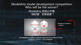 Launch of HUAWEI CLOUD EI Development Tools | PDF