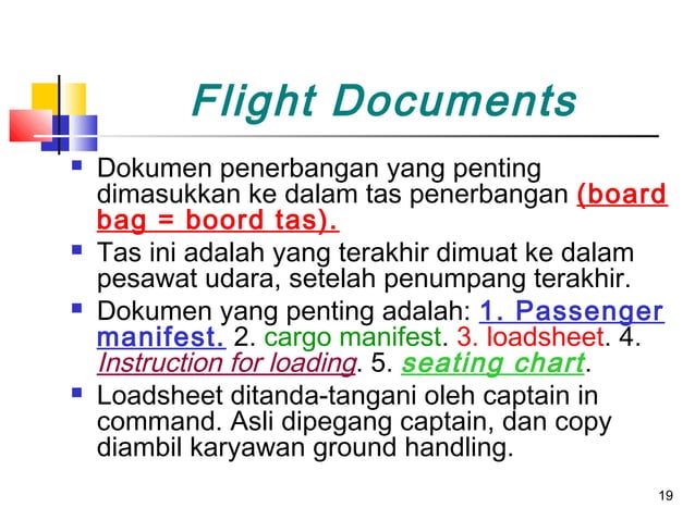 Tod i kuliah 7 prosedur keberangkat | PPT