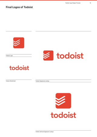 Todoist Logo Design Process | PDF