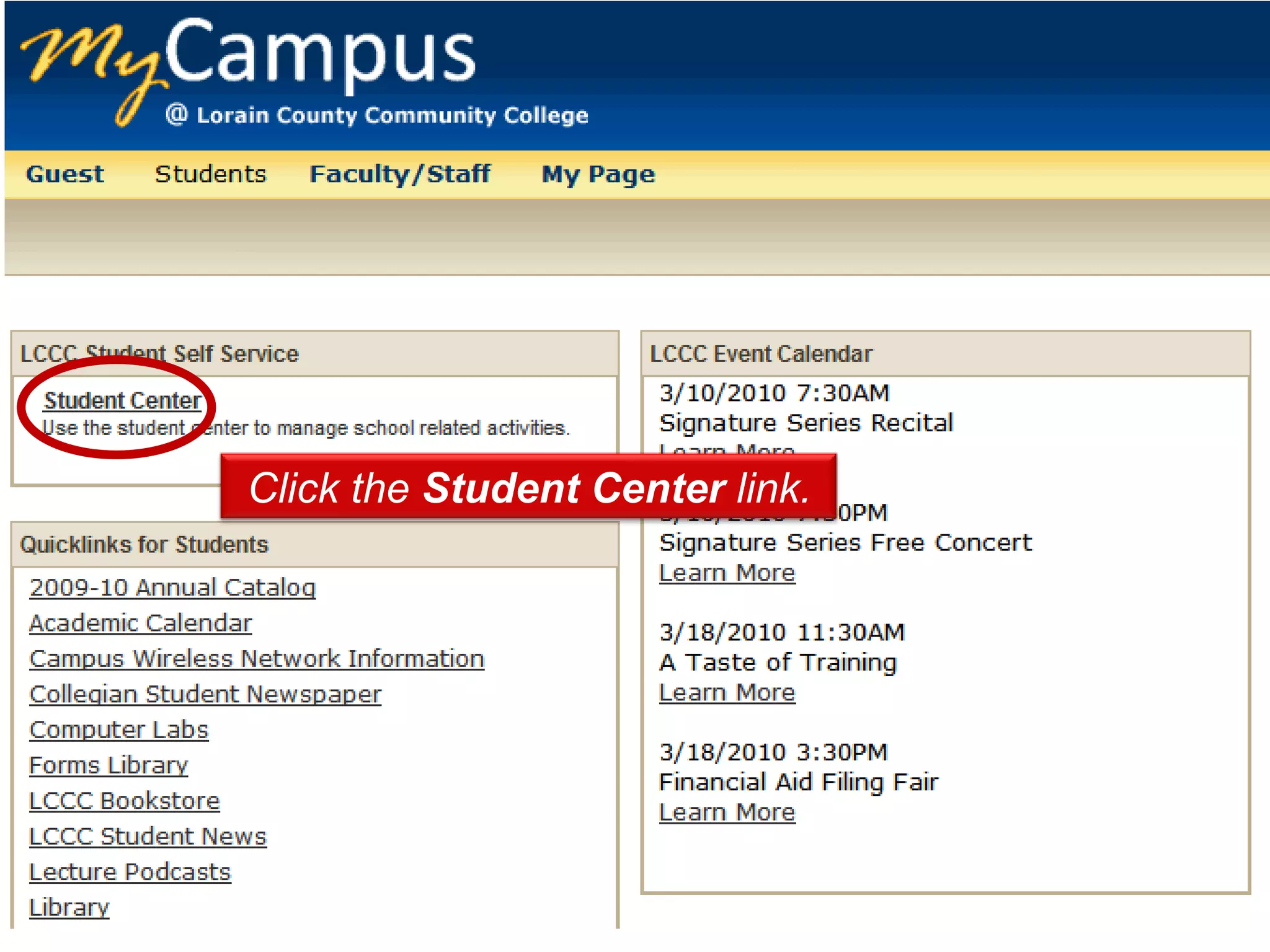 To Do List in MyCampus | PPTX | Internet | Computing
