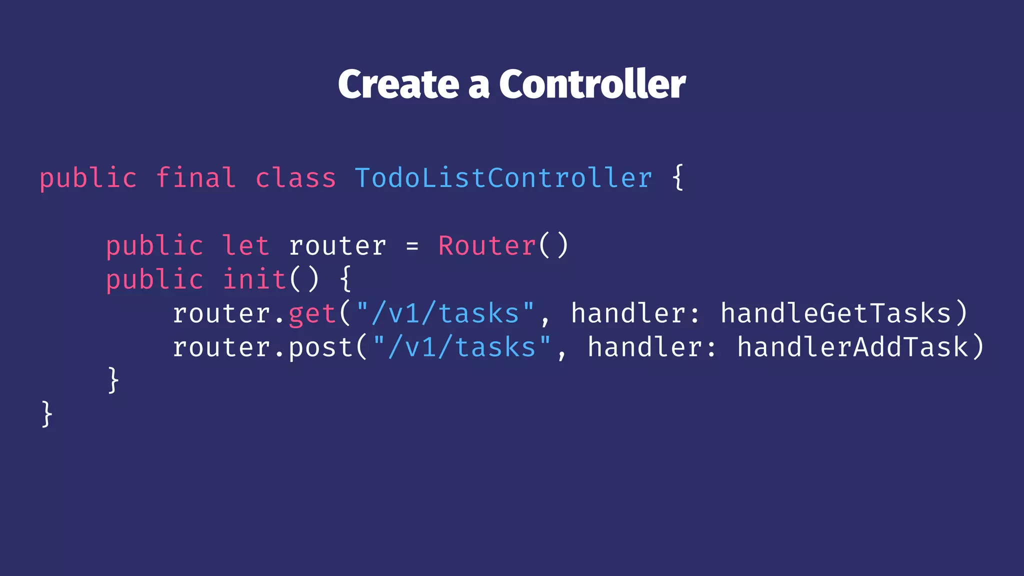 Kitura Todolist tutorial | PPT
