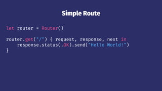 Kitura Todolist tutorial | PPT