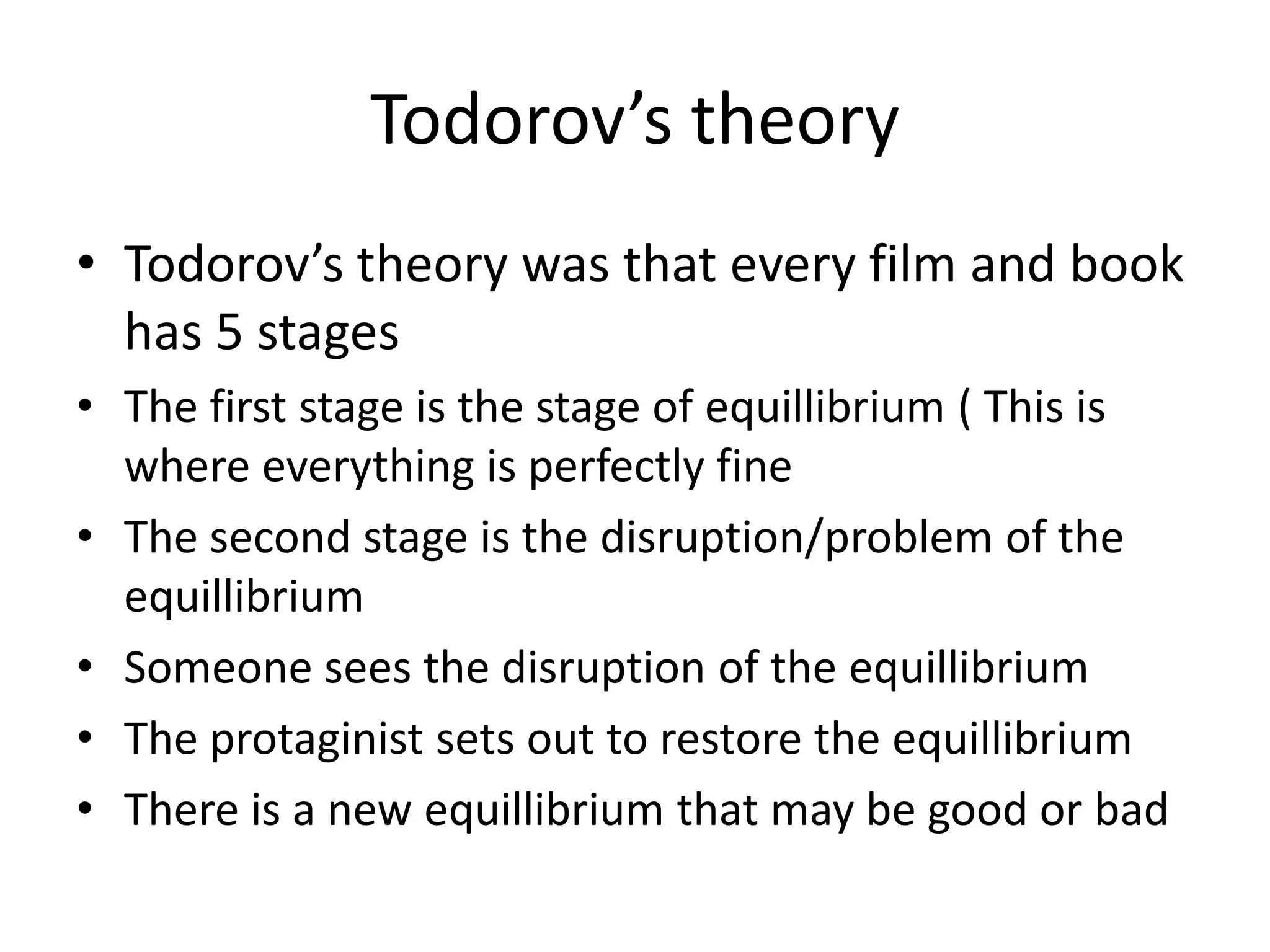 Todorov and Propp | PPT