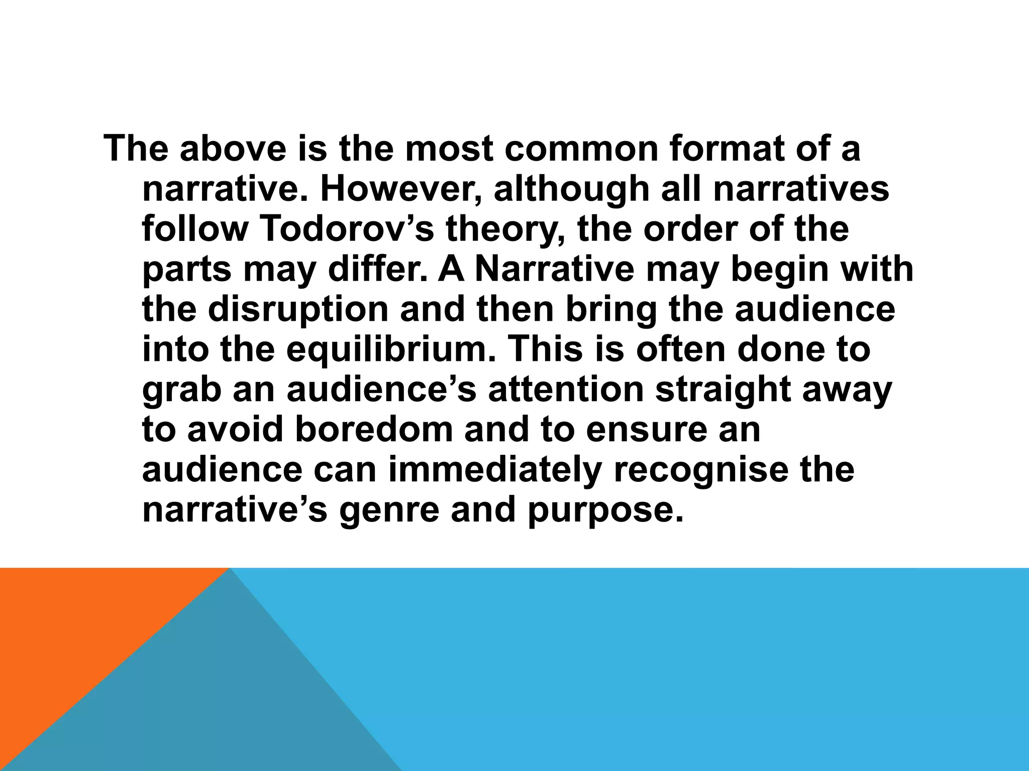 Todorov five part structure theory | PPTX