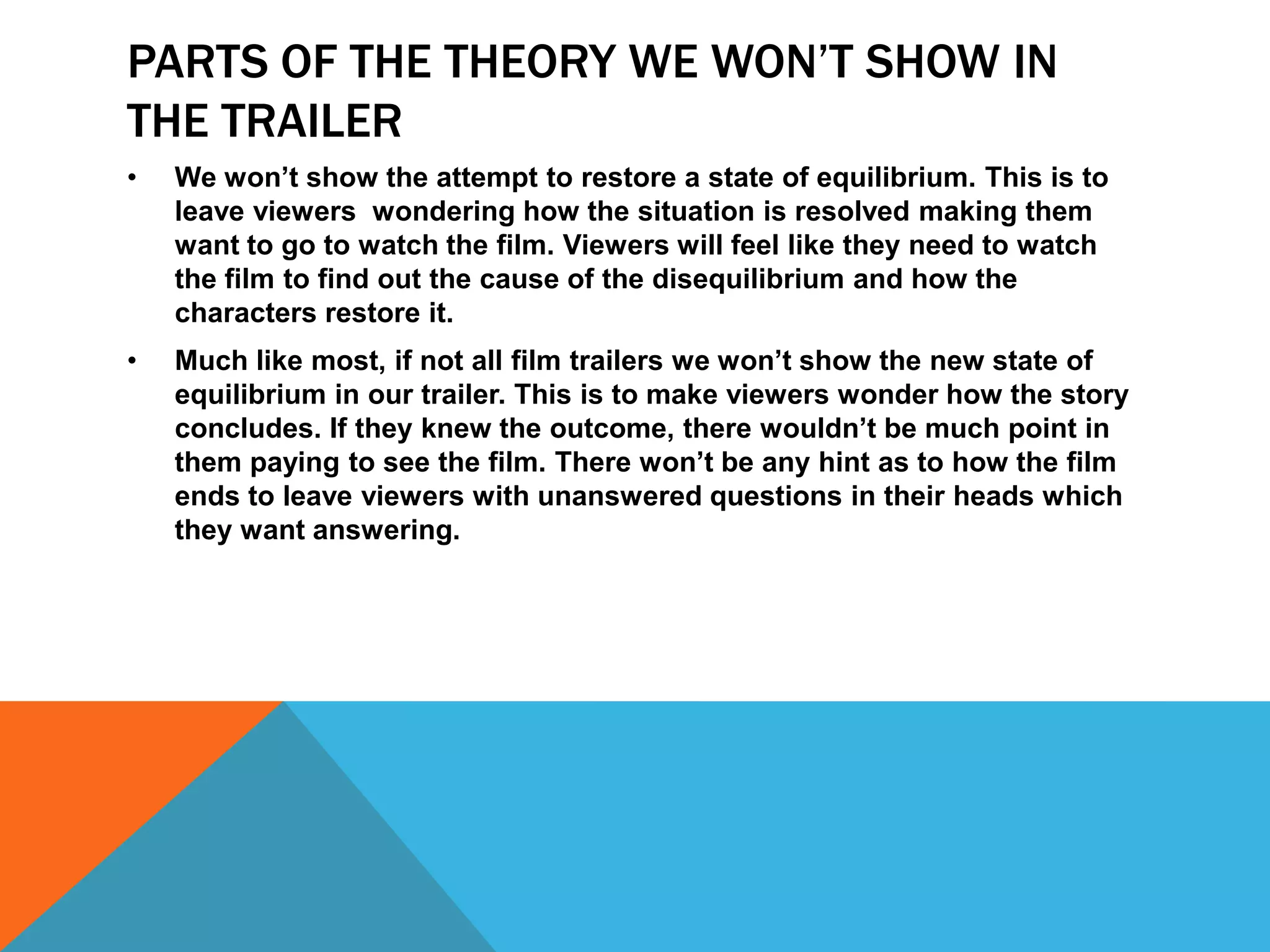 Todorov’s narrative theory | PPTX