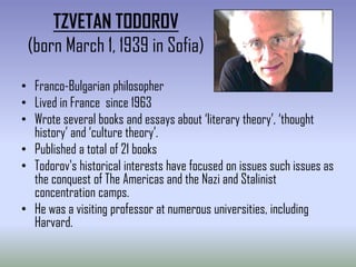 Todorovs theory | PPTX