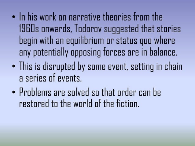 Todorovs theory | PPT