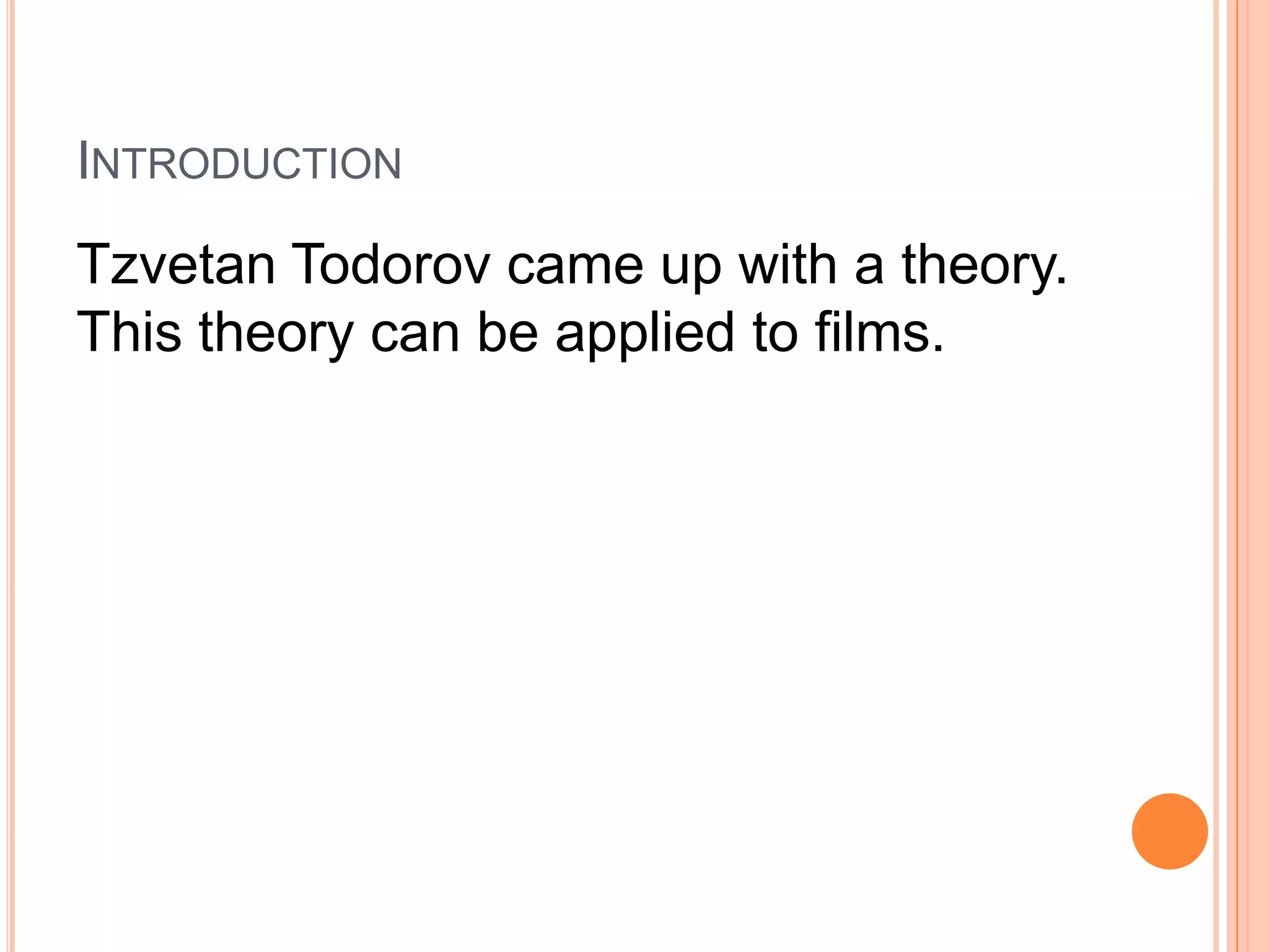 Todorov’s theory | PPTX | Science