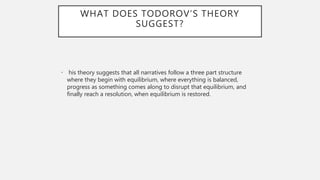 Todorov’s theory of narrative powerpoint | PPT