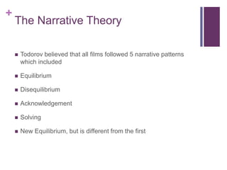 Todorov theory | PPTX | Drama | Genres