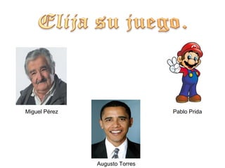 Muestra de juegos en PPT | PPT
