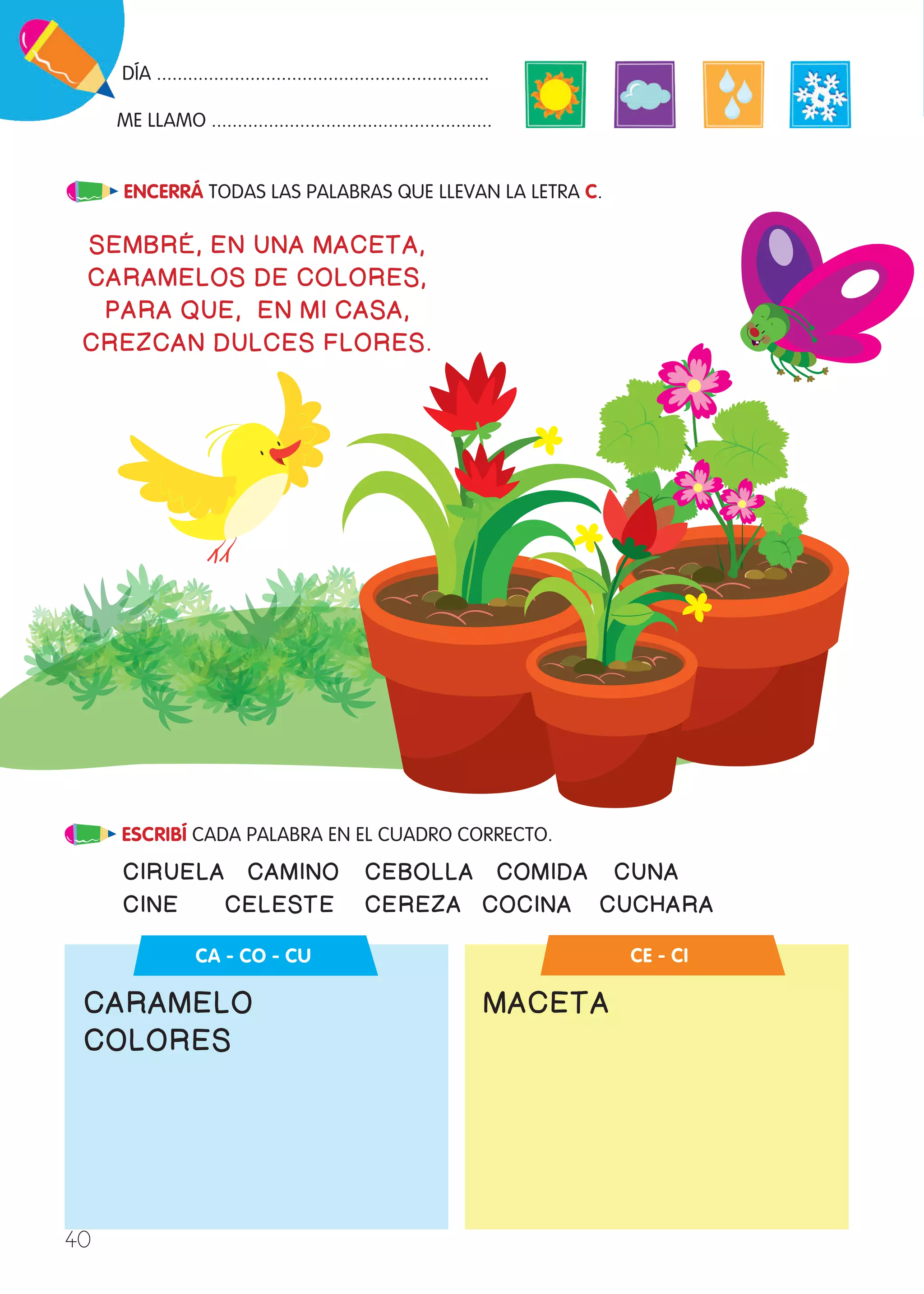 Todos los dias leo y escribo 1 | PDF