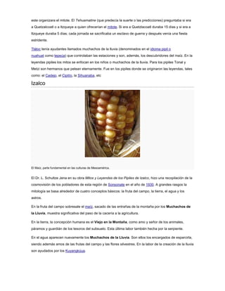 Todo sobre los pipiles | DOCX