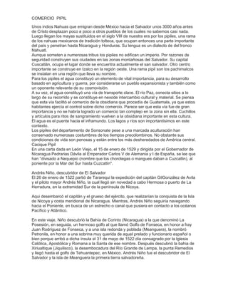 Todo sobre los pipiles | DOCX