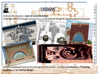 Louis Henry Sullivan | PPTX