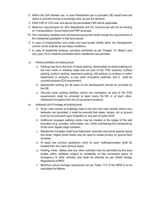 Transit Oriented Development (TOD) Regulations 2016 | PDF
