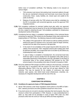 Transit Oriented Development (TOD) Regulations 2016 | PDF