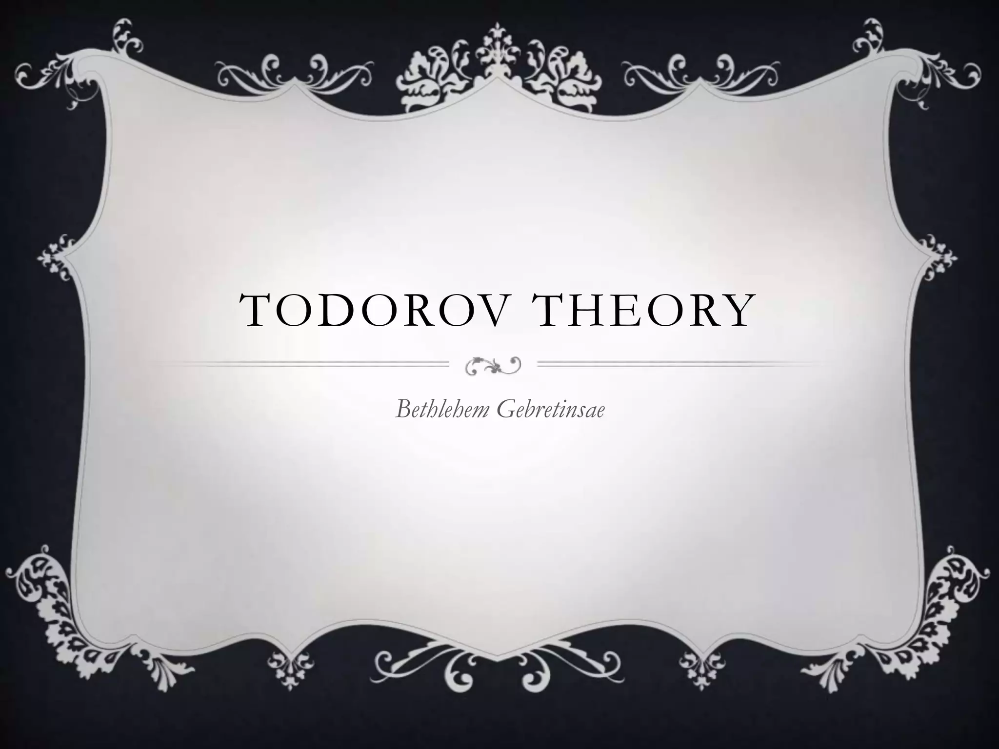 Tod theory | PPT