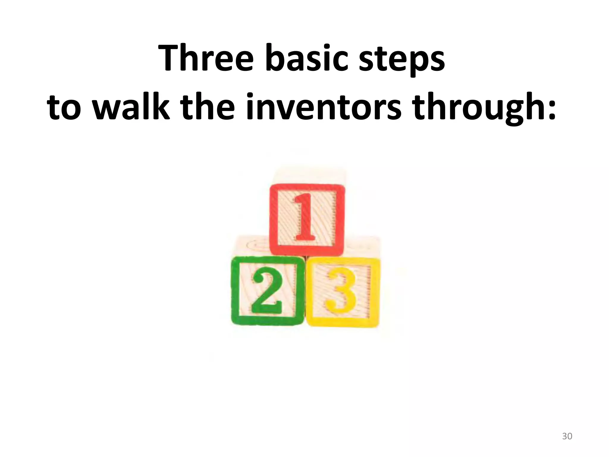 Toedt one and done inventor interview approach 100.3682