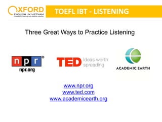 Tips for TOEFL iBT | PPT