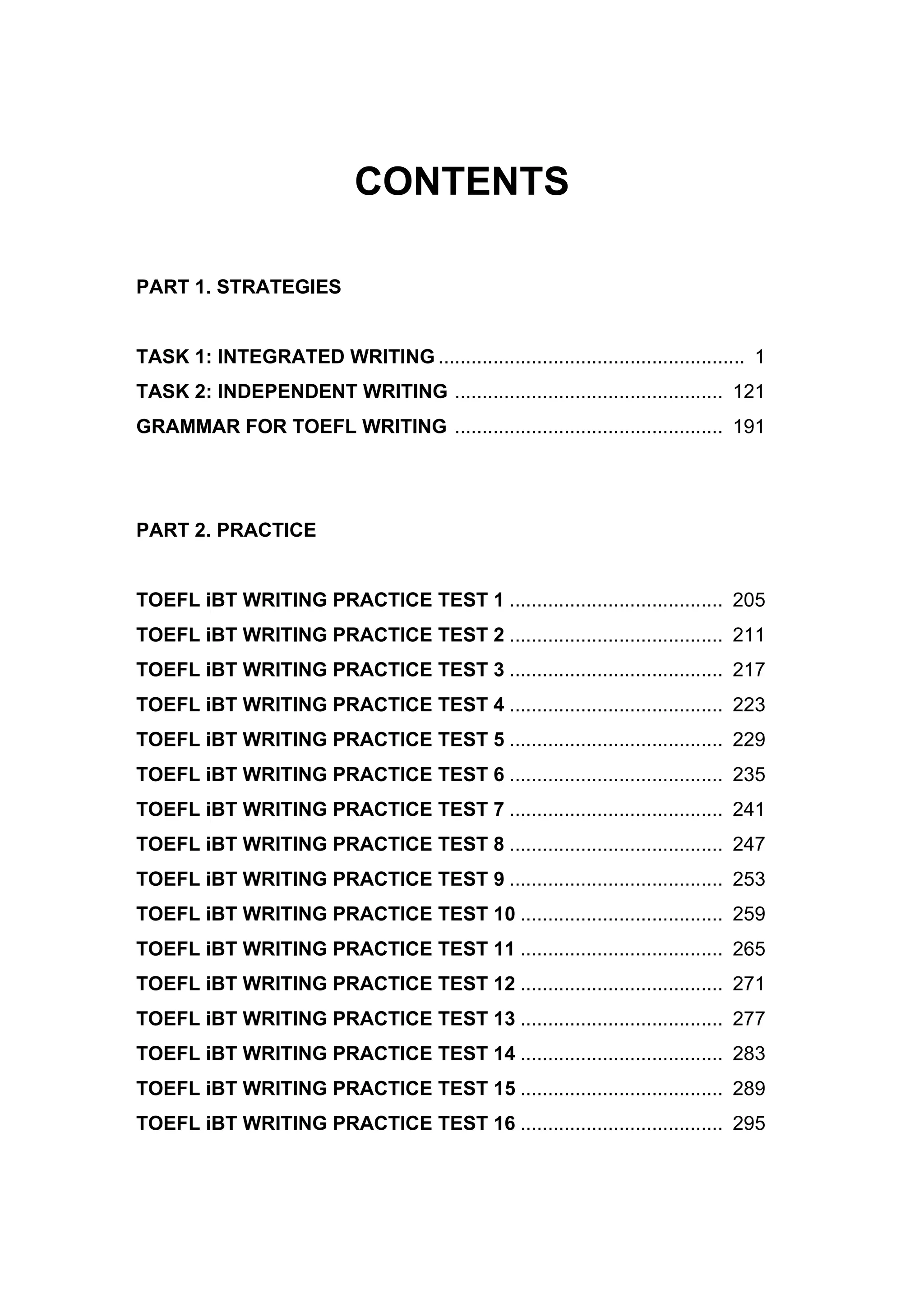 toefl writing | PDF | Free Download