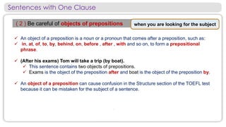 TOEFL - Structure and Written Expression | PDF