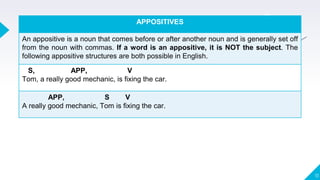 TOEFL - Skill 1-5 (sentences with one clause).pptx