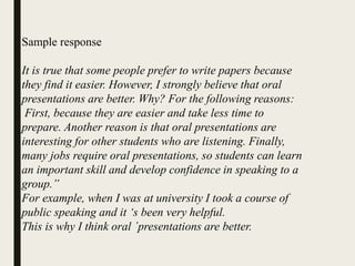 Toefl Test - Speaking Sample Questions - Task 2 | PPT