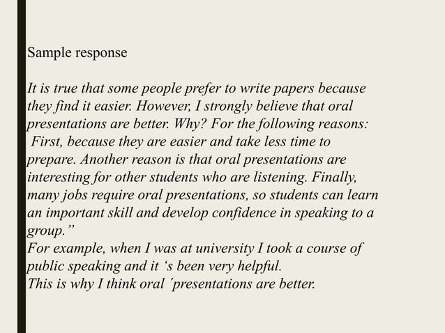 Toefl Test - Speaking Sample Questions - Task 2 | PPT