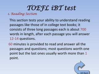 TOEFL iBT basic guidelines! | PPSX