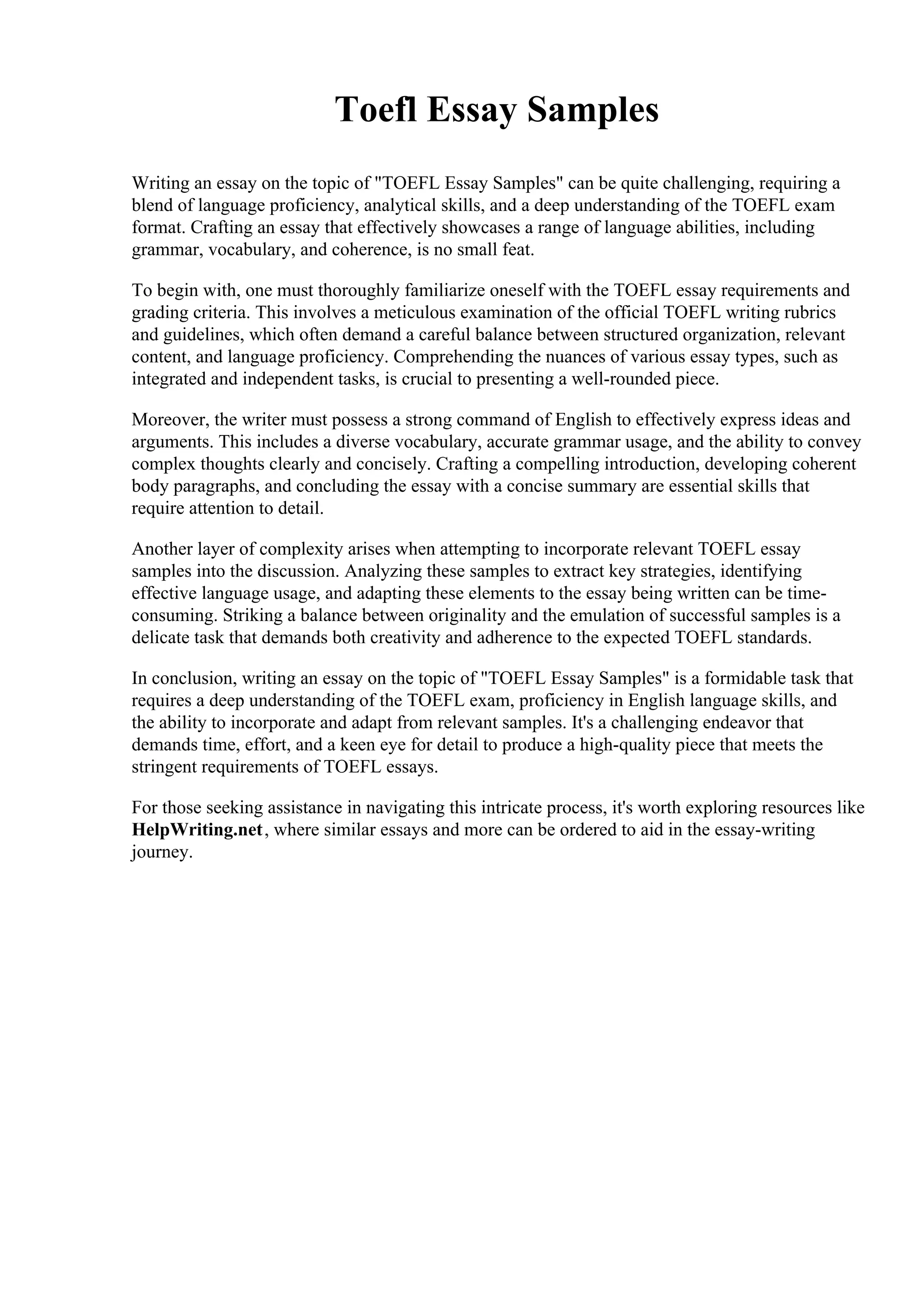Toefl Essay Samples.pdf