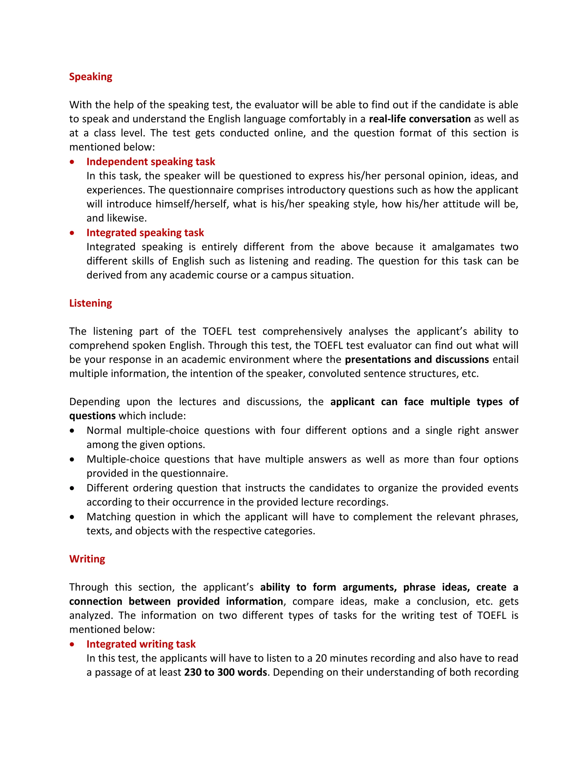 A Quick Guide to Follow for the TOEFL exam | PDF