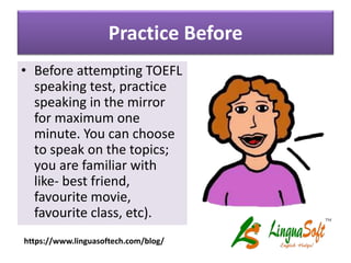 Toefl iBT speaking | PPTX