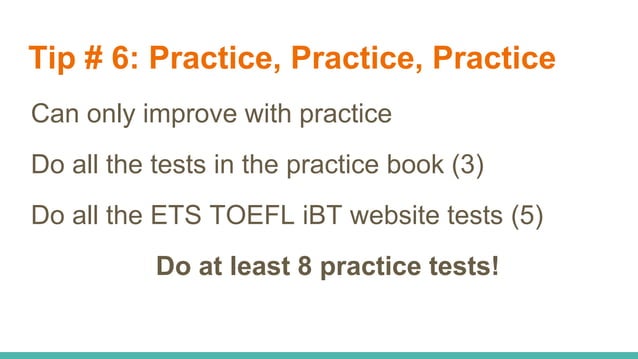 Toefl iBT success strategies & tips | PPTX