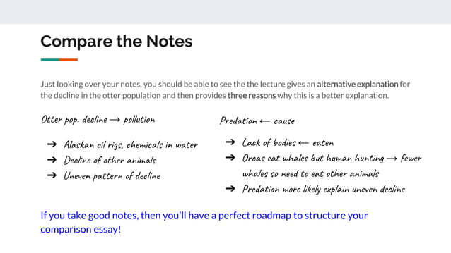Toefl integrated writing 2 | PPT