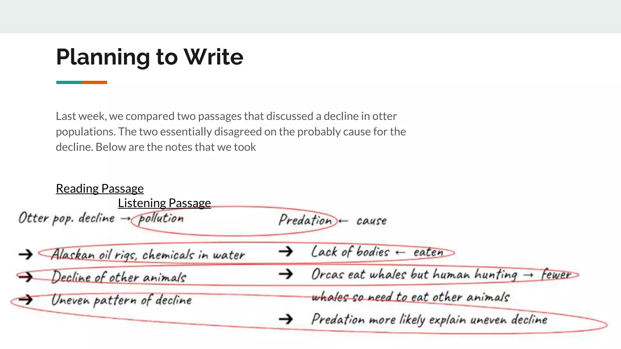 Toefl integrated writing 4 | PPTX