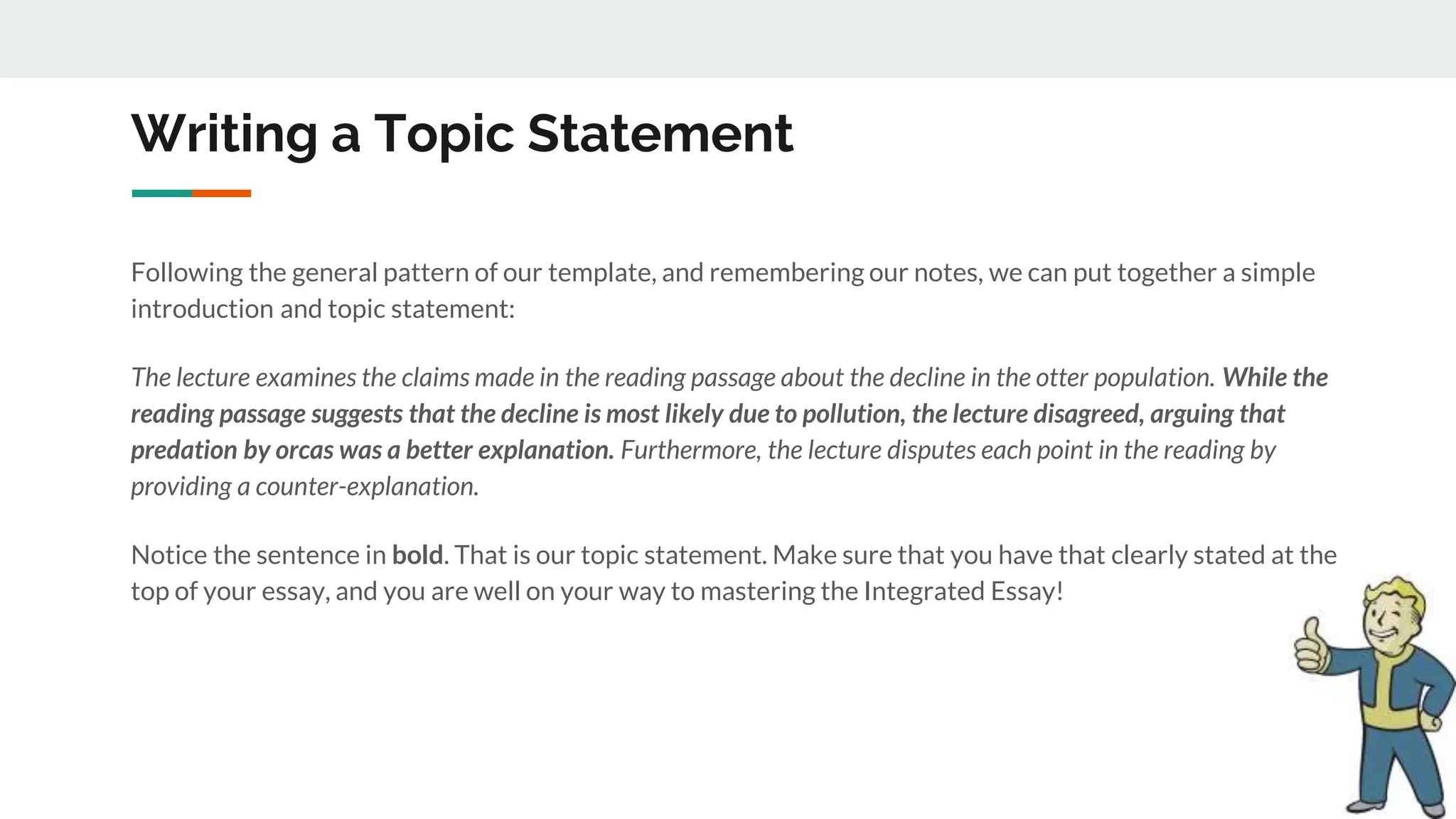 Toefl integrated writing 4 | PPTX