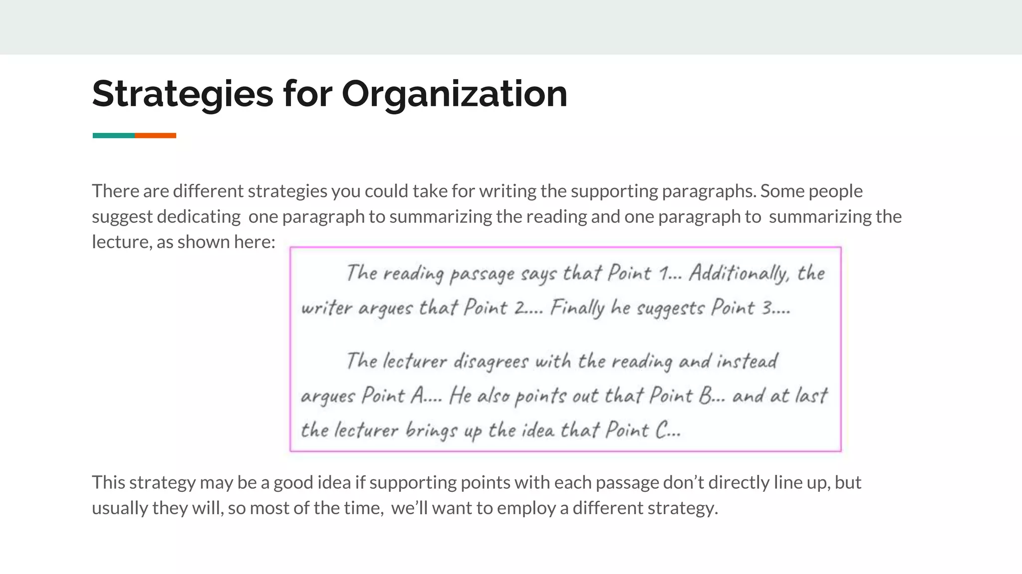 Toefl integrated writing 5 | PPT