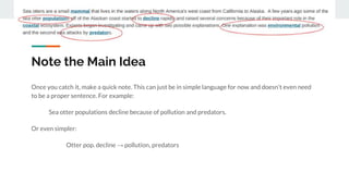 Toefl integrated writing notes (1) | PPTX