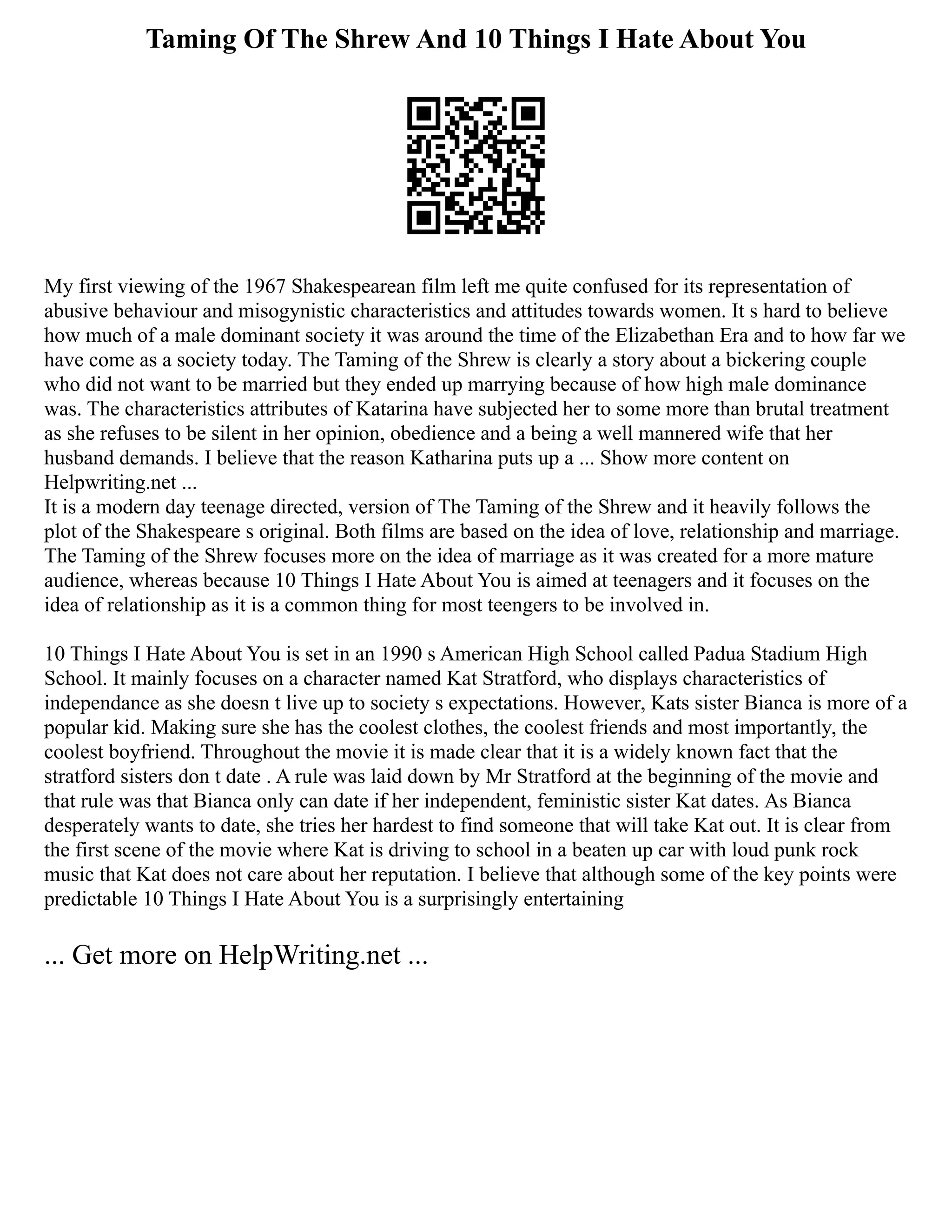 Toefl Integrated Writing Sample. Inside The TOEFL | PDF