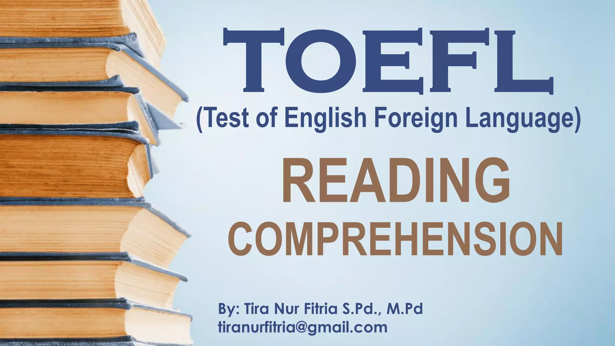 TOEFL (Reading) | PDF