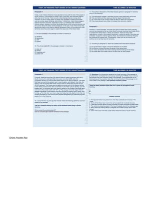 Toefl reading test 29 | PDF