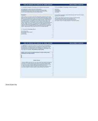 Toefl reading test 49 | PDF