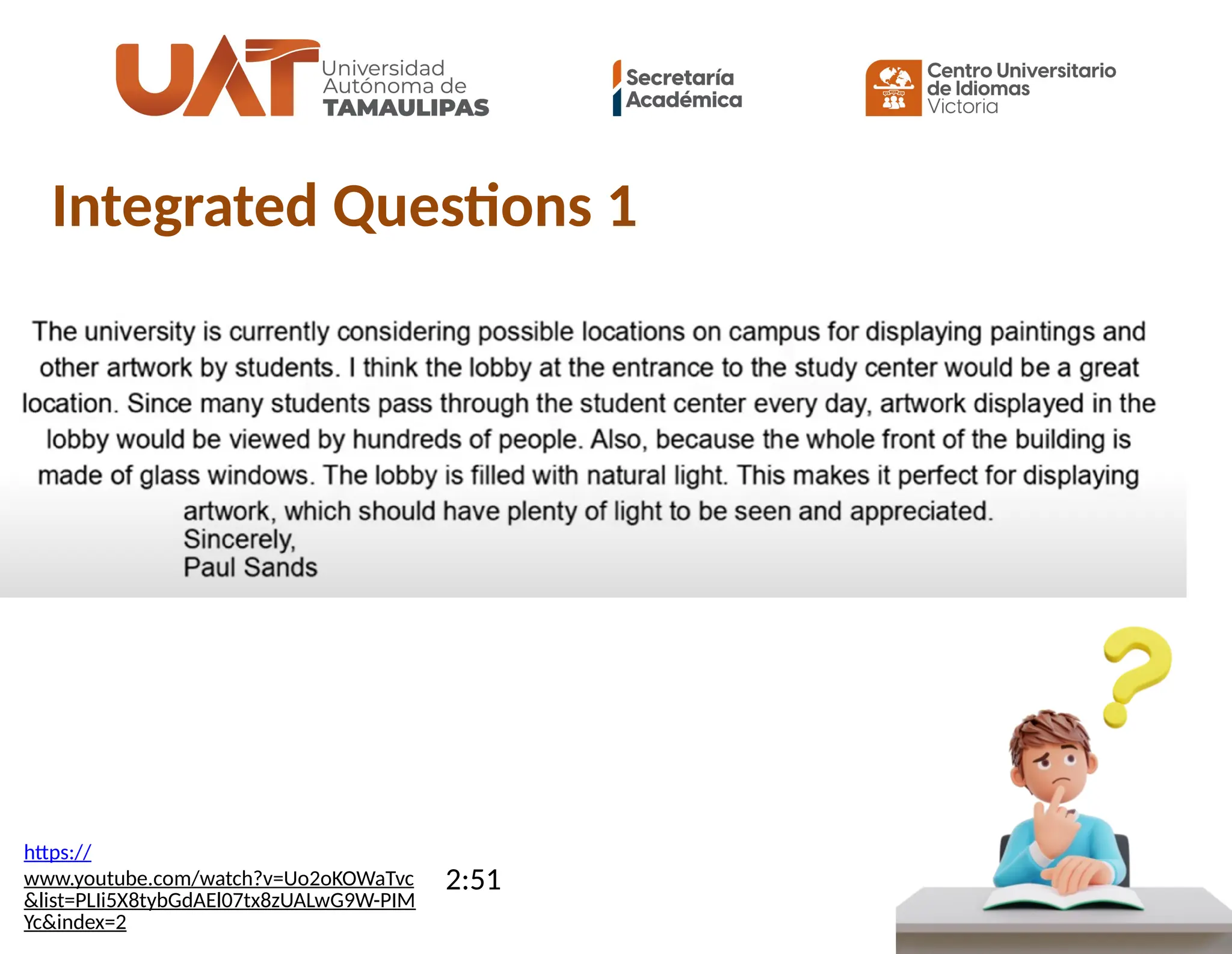 toefl tips for the speaking section of the TOEFL iBT | PPT