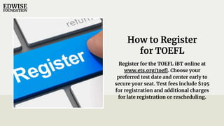 TOEFL Test in Nepal: Your Path to Global Education. | PDF