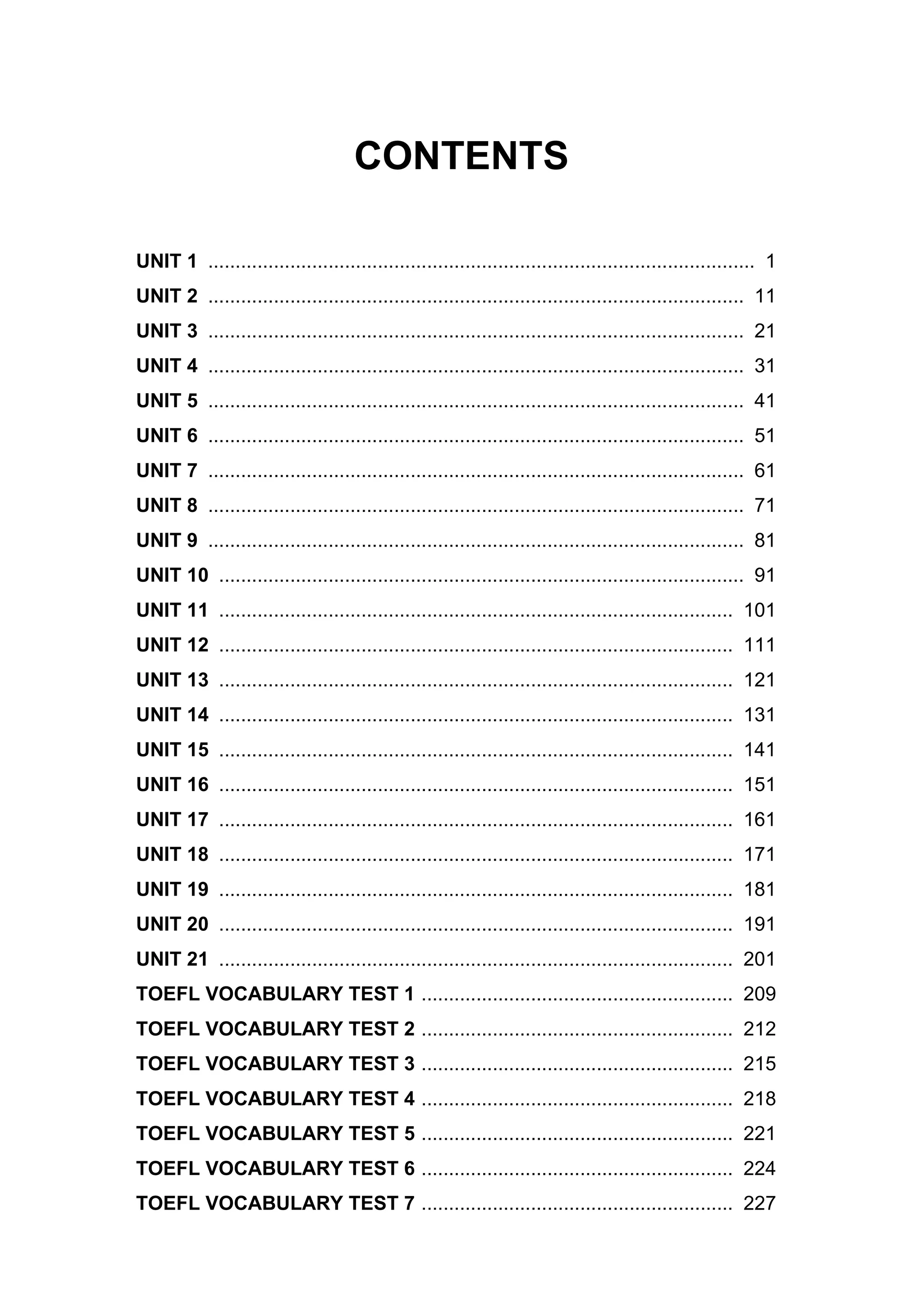 Toefl vocabulary | PDF